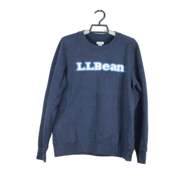 L.L. Bean | Tops | Ll Bean Logo Cozy Pullover Crewneck Long Sleeves ...